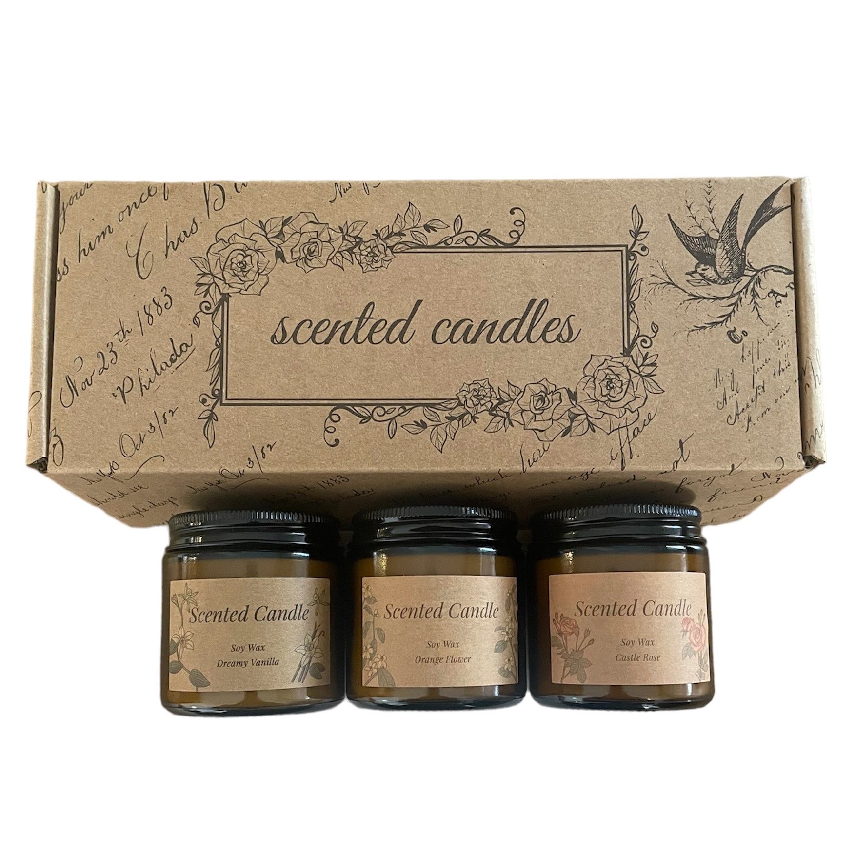 3 Piece Scented Soy Candle Gift Set | LEROY MERLIN South Africa