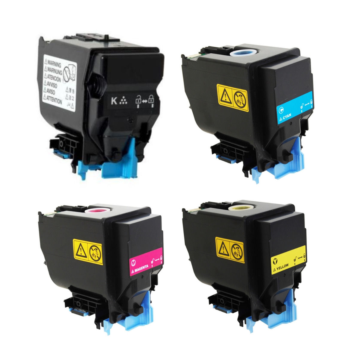 Minolta TNP48 B/C/M/Y Generic Toners *Value Pack* | Leroy Merlin South ...