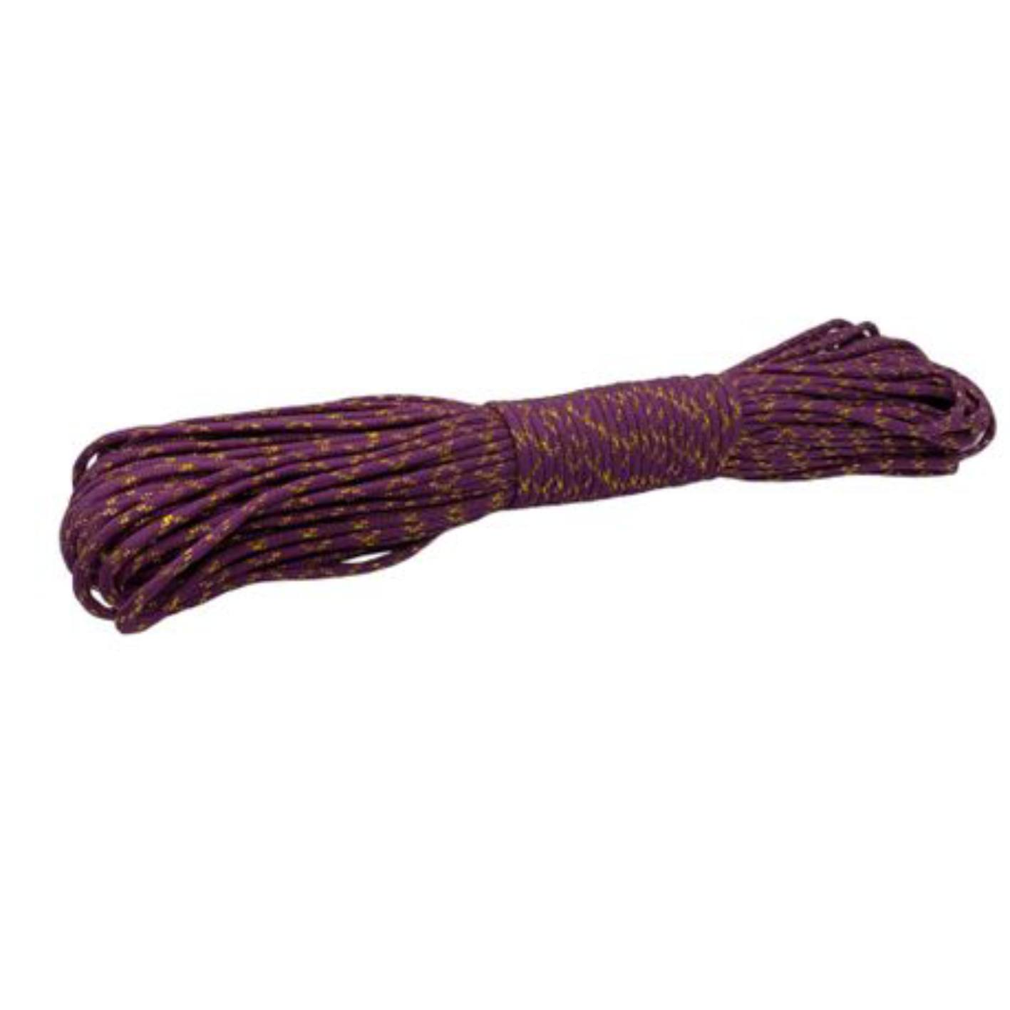 Purple with Gold Tracer Paracord Rope 30m | Leroy Merlin South Africa