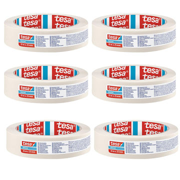 TESA Masking Tape Basic 35m x 25mm ( 6 Pack ) | LEROY MERLIN South Africa