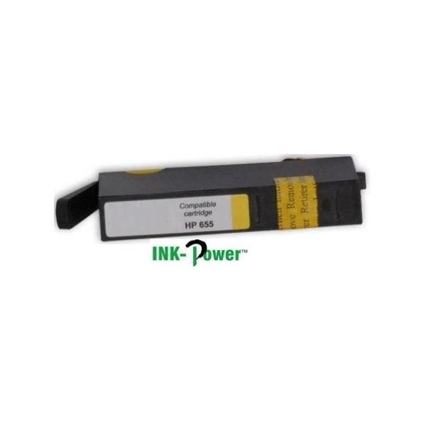 Inkpower Generic Hp 655 Yellow Ink Cartridge, Retail Box , No Warranty ...