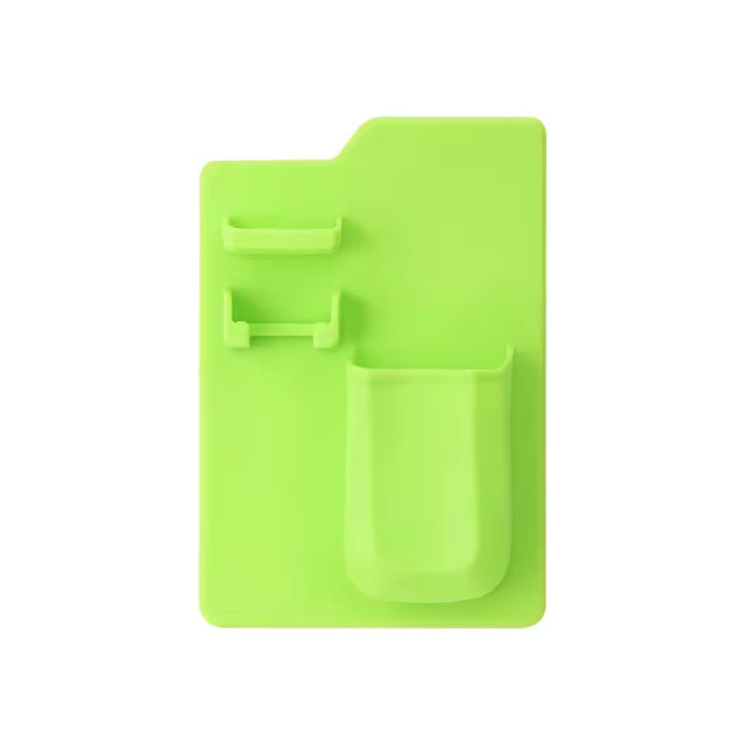 Silicone Bathroom Wall Storage Organizer - GREEN | Leroy Merlin South ...