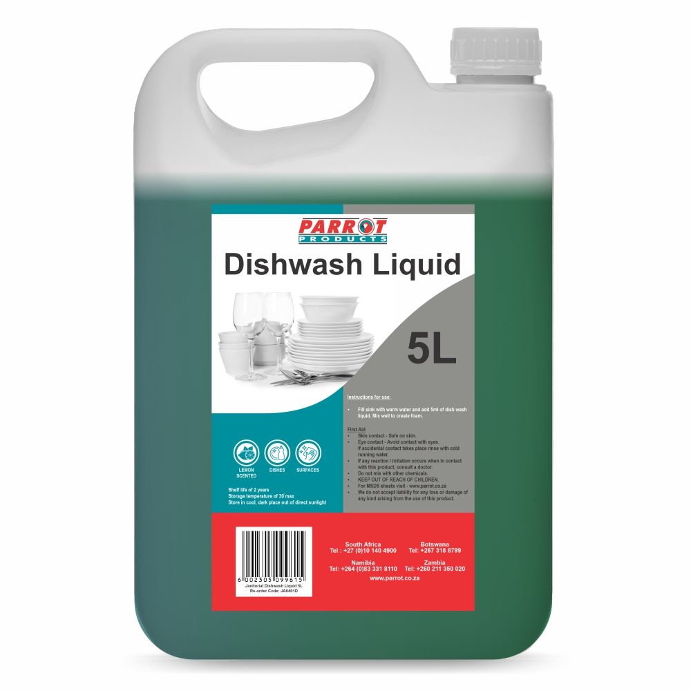 Janitorial Dishwashing Liquid 5 Litre | LEROY MERLIN South Africa