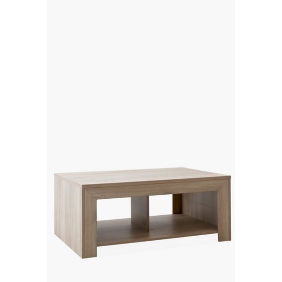 MONOLITH COFFEE TABLE Modern Dual-Shelf Living Room Centrepiece | Leroy ...