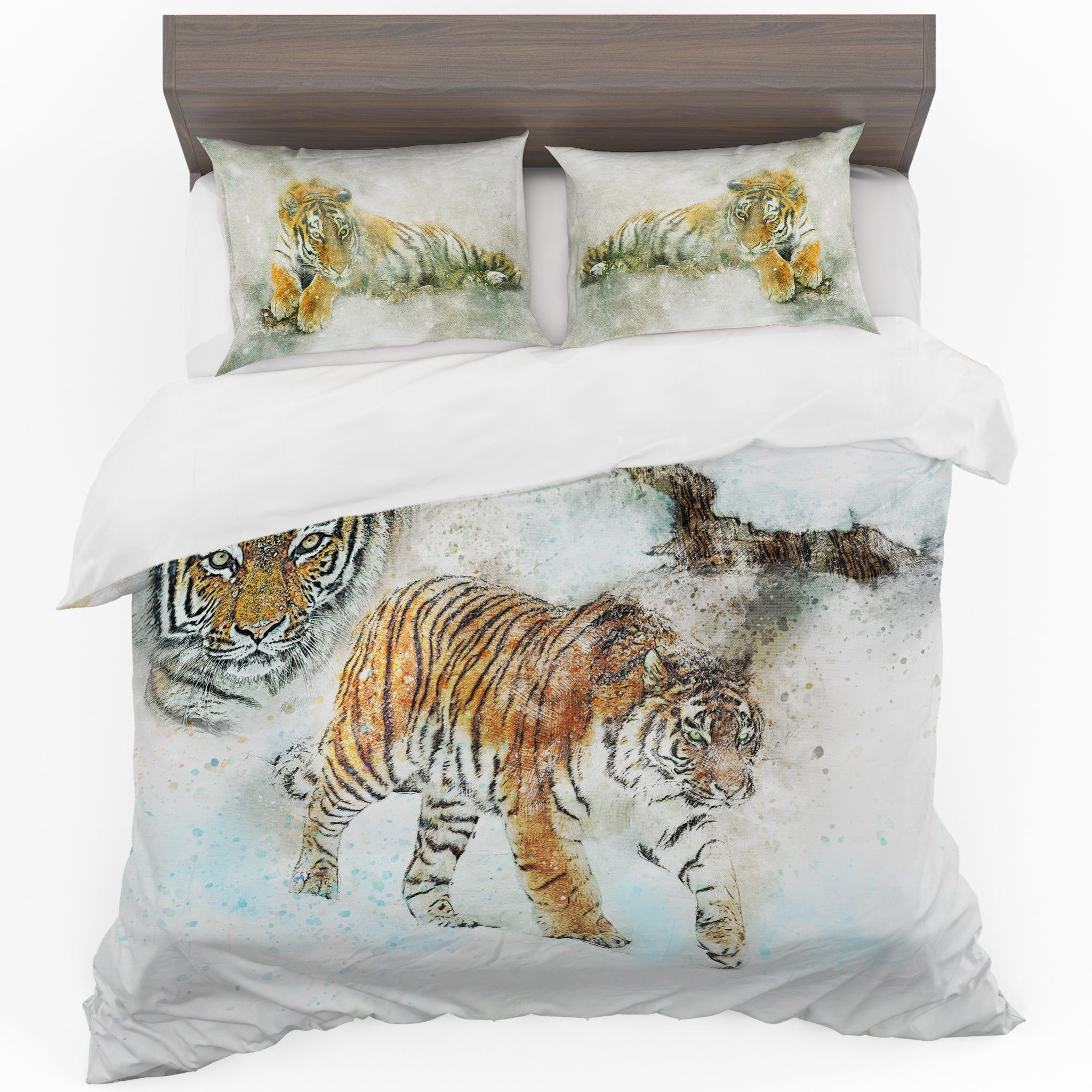 Tiger Duvet Cover Set Double | LEROY MERLIN South Africa