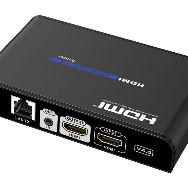 Lenkeng 120M Hdmi Extender Tx Rx Kit Over Cat6 With Loop-Out