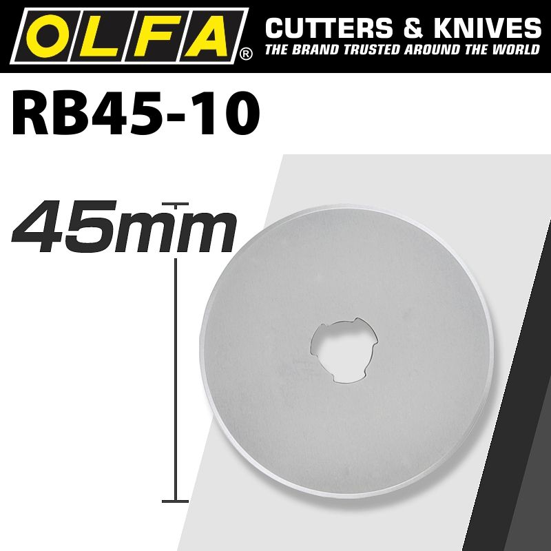 OLFA BLADES ROTARY RB45-10 10/PACK 45MM | Leroy Merlin South Africa