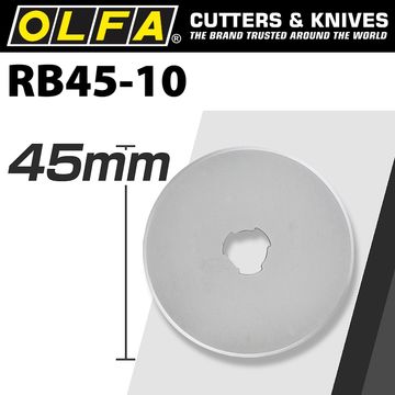 OLFA BLADES ROTARY RB45-10 10/PACK 45MM | Leroy Merlin South Africa