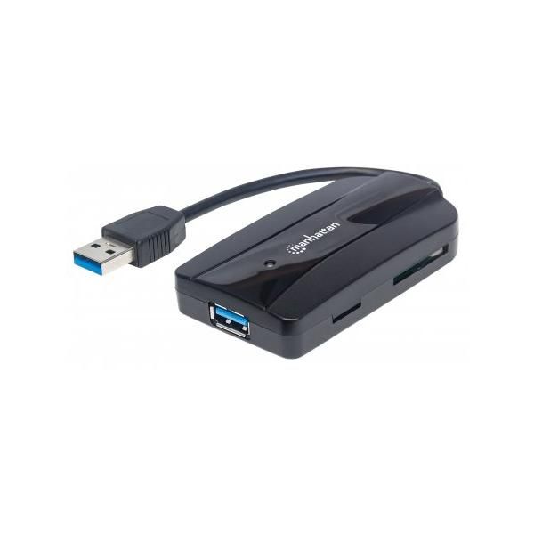 Manhattan SuperSpeed USB 3.0 Hub and Card Reader | LEROY MERLIN South ...