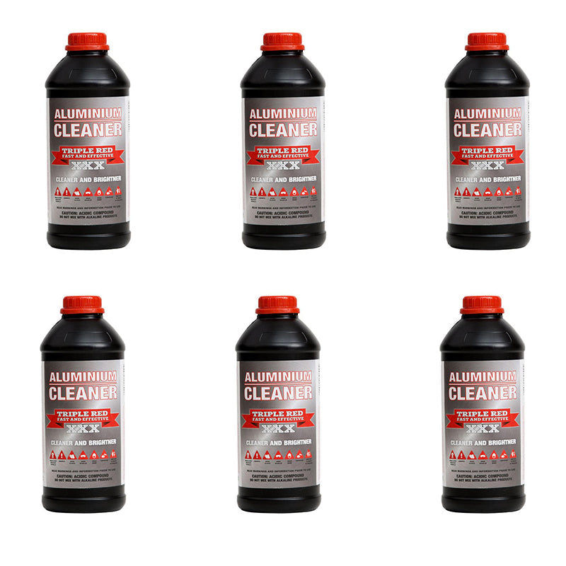TRIPLE RED Aluminium Cleaner 1 Litre ( 6 Pack ) | LEROY MERLIN South Africa