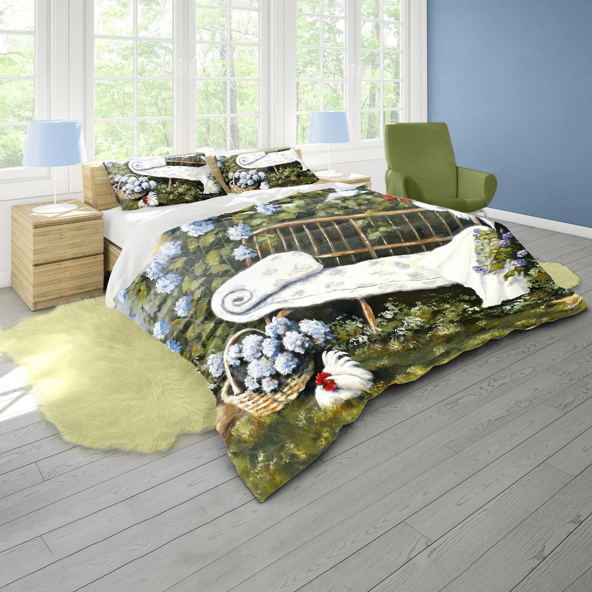 Place of Peace By Stella Bruwer Duvet Cover Set Queen | LEROY MERLIN ...