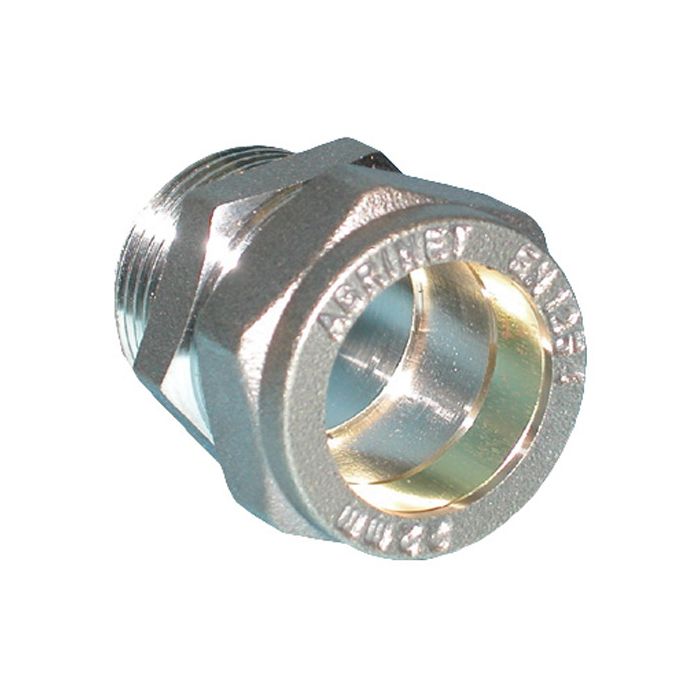 Compression Brass Coupler C x MI 22mmx3/4" | Leroy Merlin South Africa