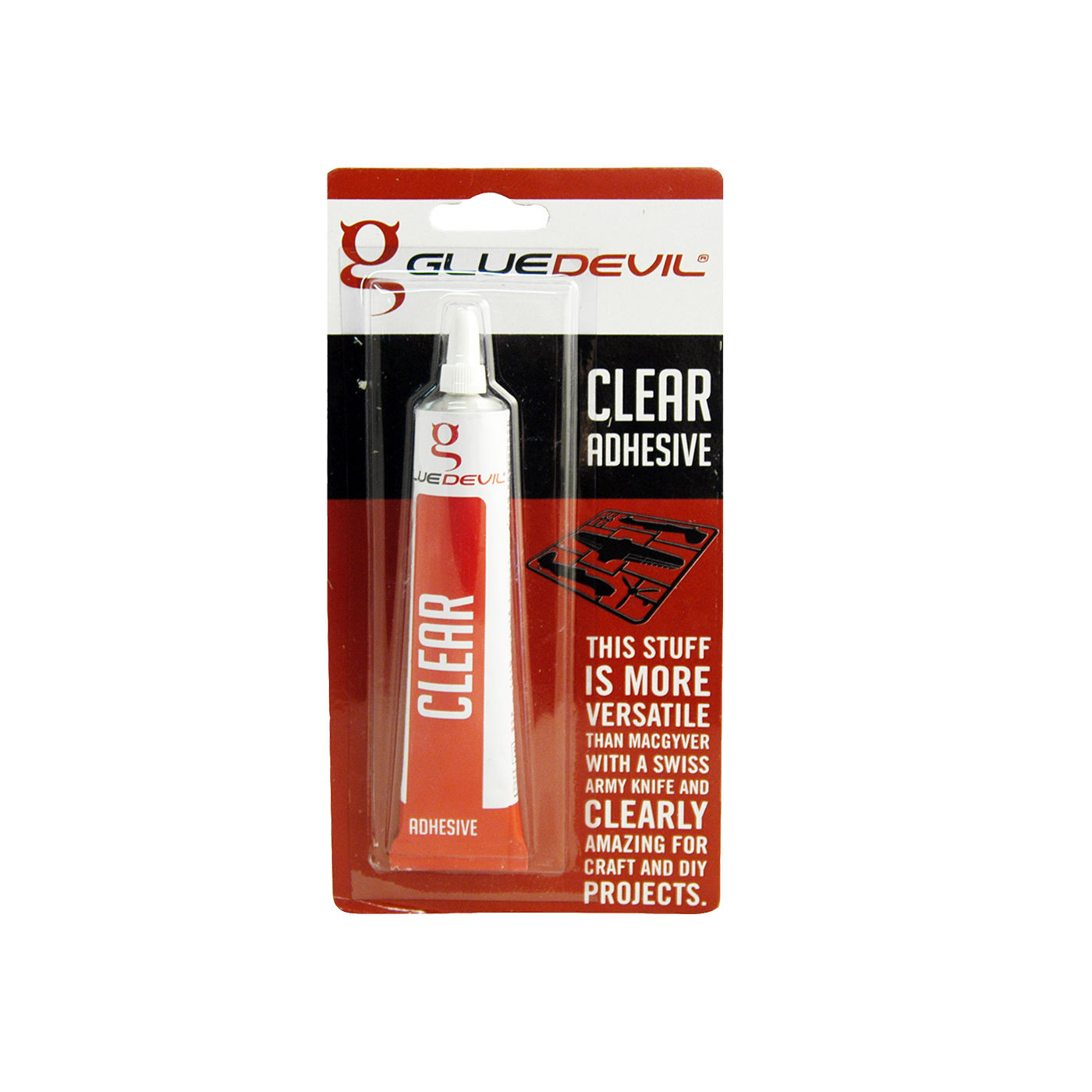 Glue Devil - Clear - Adhesive - 50ml - Blister - 4 Pack | Leroy Merlin ...