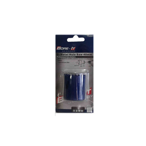Bore-it - Hole Saw - Bi-metal - 40mm - 6 Pack | Leroy Merlin South Africa