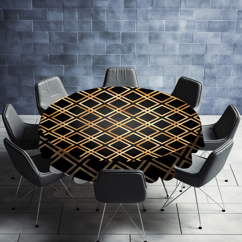 Black Diamond Pattern Square Tablecloth | LEROY MERLIN South Africa