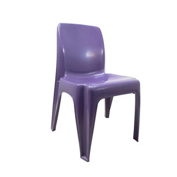 Vividitto - Carlow Chair (Recycled Plastic) - Purple | Leroy Merlin ...