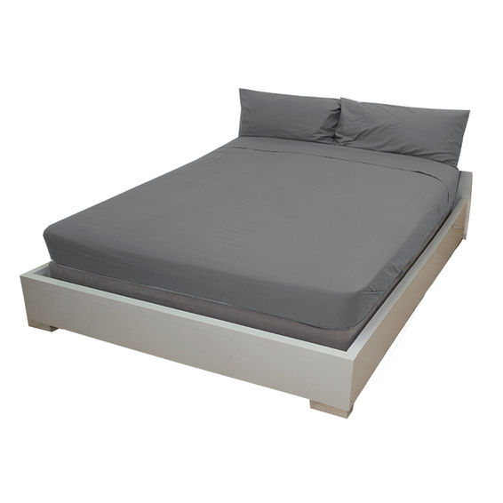 Rey's Fine Linen - Hotel Collection - Fitted Sheet - Smoked Pearl ...