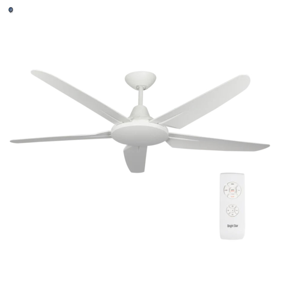 Metal No Light 80W Copper Coil AC Motor 5 ABS Blades | Leroy Merlin ...