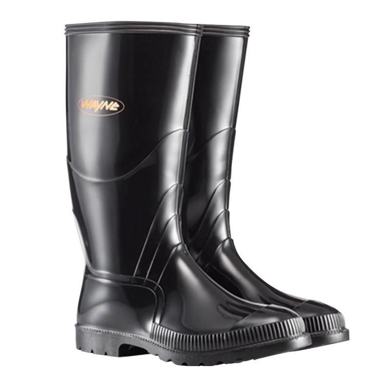 Wayne Gumboots Mens Knee Length Black Size 8 | Leroy Merlin South Africa