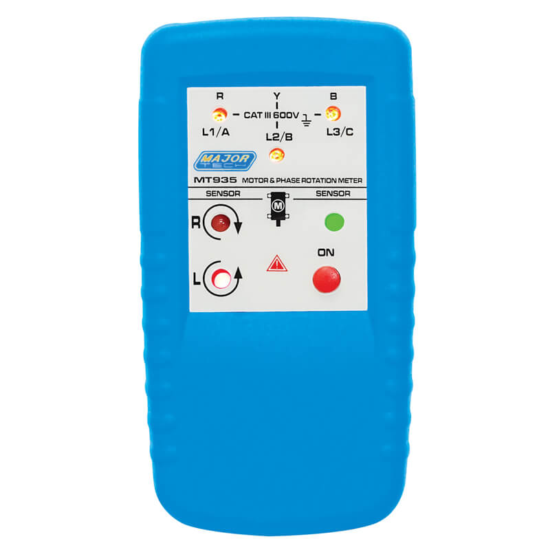 Dead Motor and Phase Rotation Meter (MT935) - Major Tech | Leroy Merlin ...