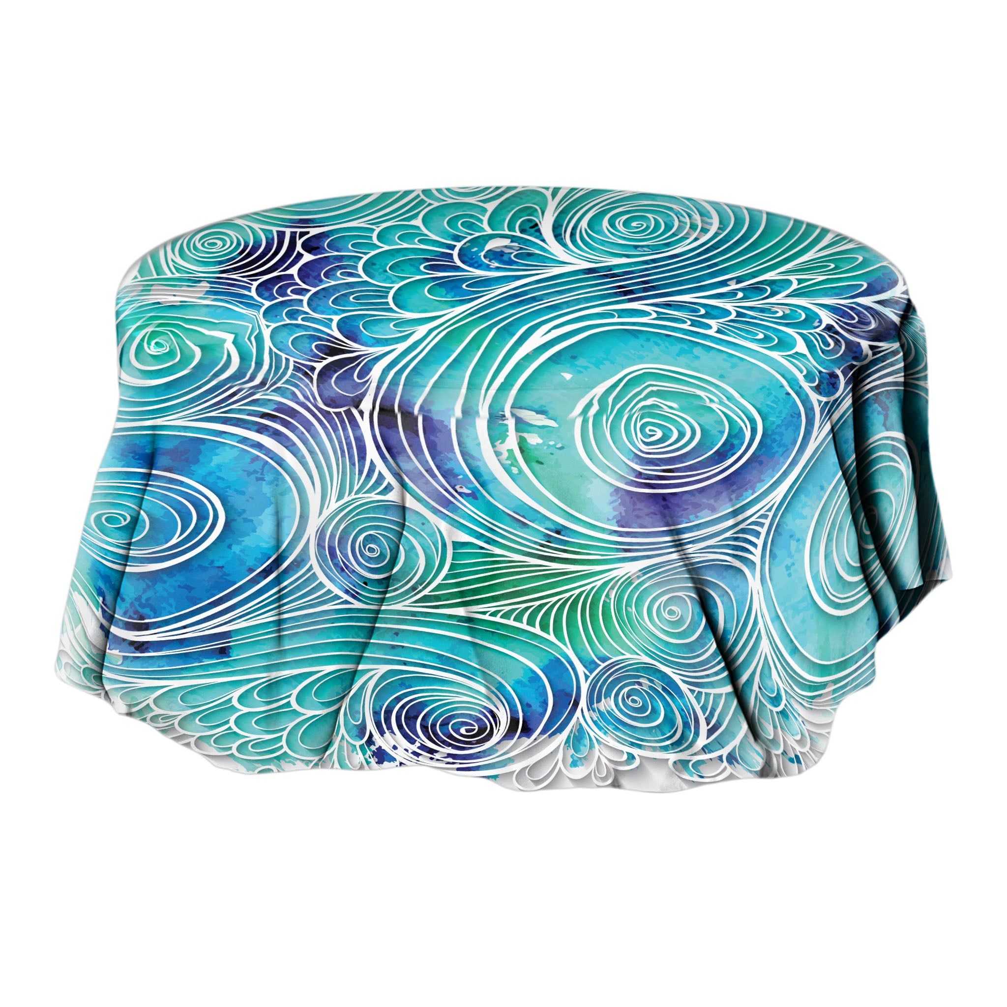 Abstract Water Pattern Round Tablecloth | Leroy Merlin South Africa
