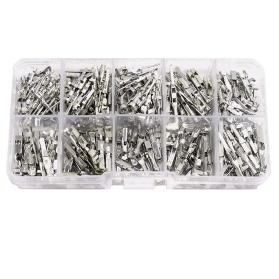 290 Piece Assorted Electrical Crimp Wire Terminal Connectors | Leroy ...