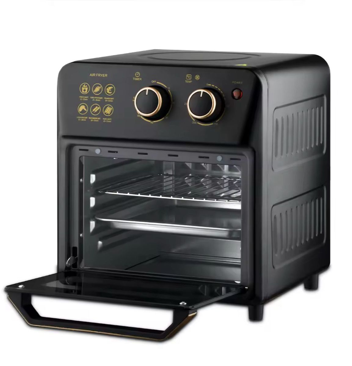 Multifunctional Air Fryer with Visual Window & Hot Air Baking | Leroy ...