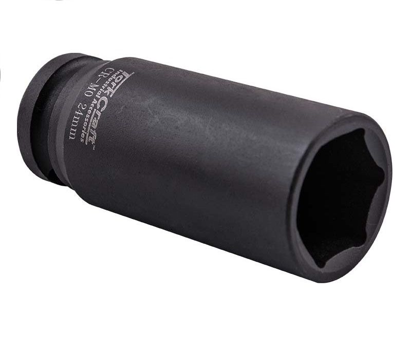 Tork Craft - 24mm 1/2" Drive 6Pt Deep Impact Socket - 2 Pack | LEROY ...