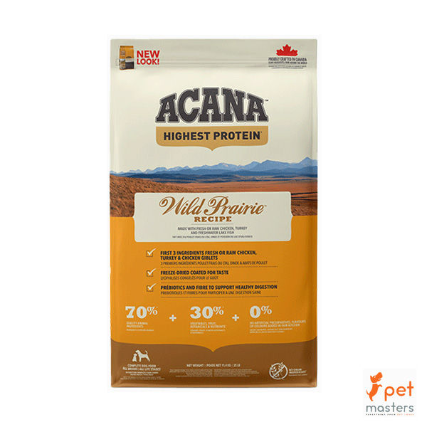 Acana Highest Protein Wild Prairie Dog Recipe / 6kg | LEROY MERLIN South Africa
