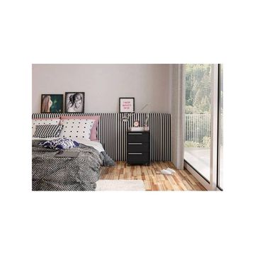 3 Drawer Pedestal Black | LEROY MERLIN South Africa