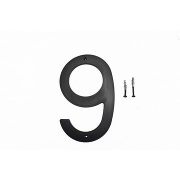Black Plastic Number 200mm - Nr 9 | Leroy Merlin South Africa