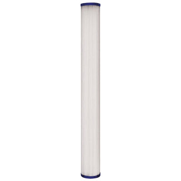 SUPERPURE 20 inch Pleated Sediment Water Filter Cartridge (10-Micron)