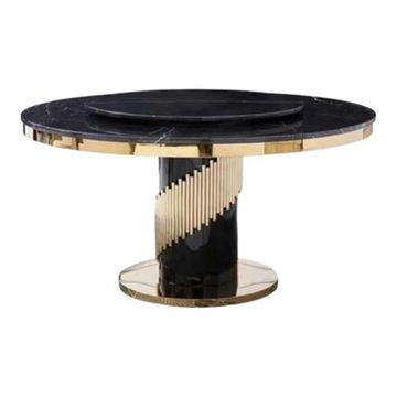 Prestige Home - Colosseum Round Marble Dining Table | LEROY MERLIN ...