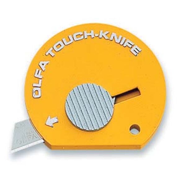 OLFA TOUCH KNIFE 32 PER PACK ON HANG UP DISPLAY CARD