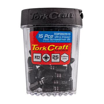 Impact Pozi.2 X 25Mm Insert Bit 15Pc Tic Tac Case Pz2 | Leroy Merlin ...