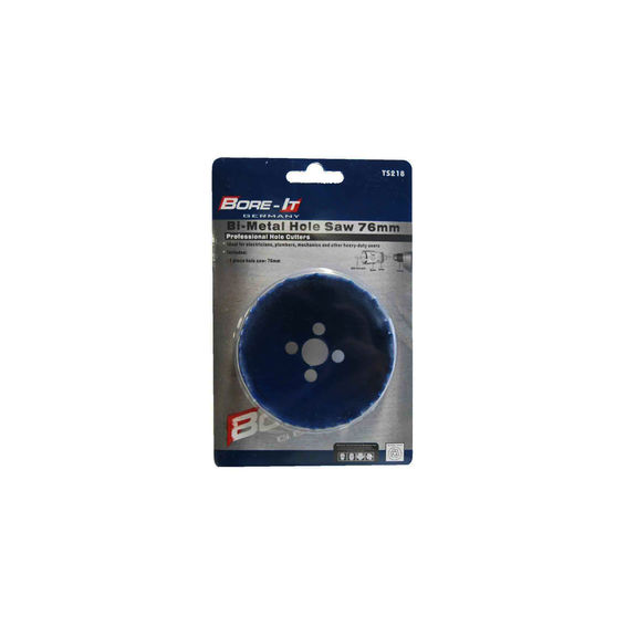 Bore-it - Hole Saw - Bi-metal - 76mm | Leroy Merlin South Africa