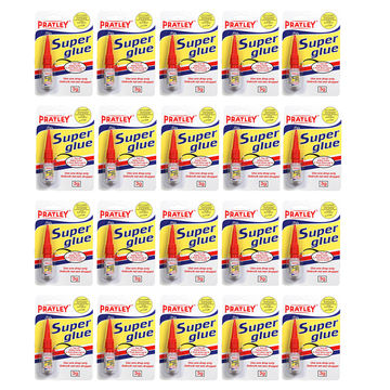 PRATLEY Adhesive Super Glue 3gm ( 20 Pack ) | LEROY MERLIN South Africa