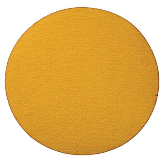 Gold Disc (50 Pieces) 320 Grit 150Mm Without Hole Hook And Loop | Leroy ...