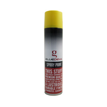 Glue Devil - Spray Paint - Canary Yellow - 300ml | LEROY MERLIN South ...