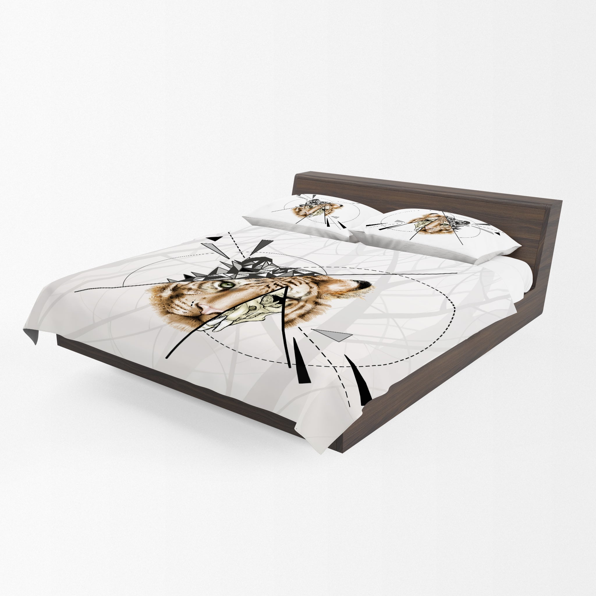 Shattered Tiger Duvet Cover Set By Nathan Pieterse Double | LEROY ...