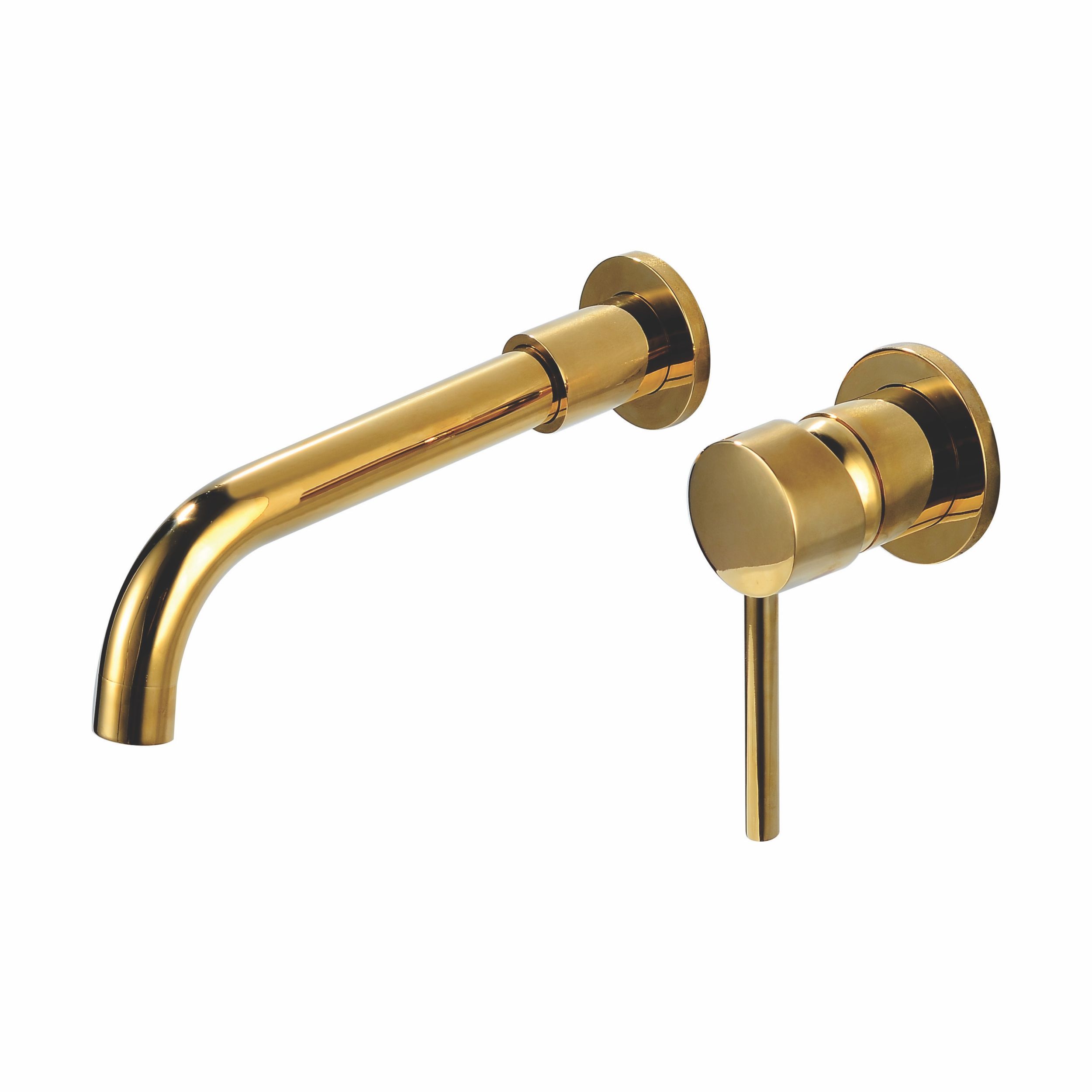 Wall Type Basin or Bath Mixer Tap AZ2152 Gold | Leroy Merlin South Africa