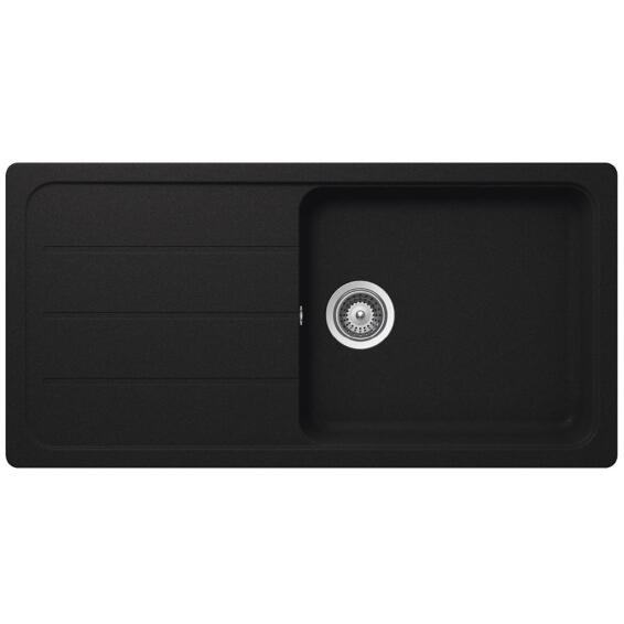 Frasa Kitchen Sink Crucial Single Bowl Single Drainer Quartz Resin ...