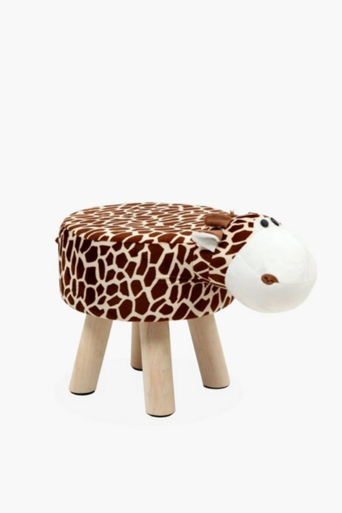 GIRAFFE PLUSH STOOL Soft, Adorable Kids Stepping Stool | Leroy Merlin ...