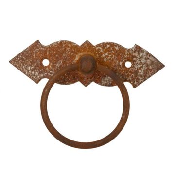 Rust ring pull on decorative backplate | Leroy Merlin South Africa