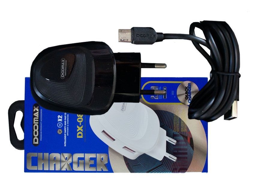 Charger house Doomax 2xUSB 2.4a - Micro DX07/08 | Leroy Merlin South Africa