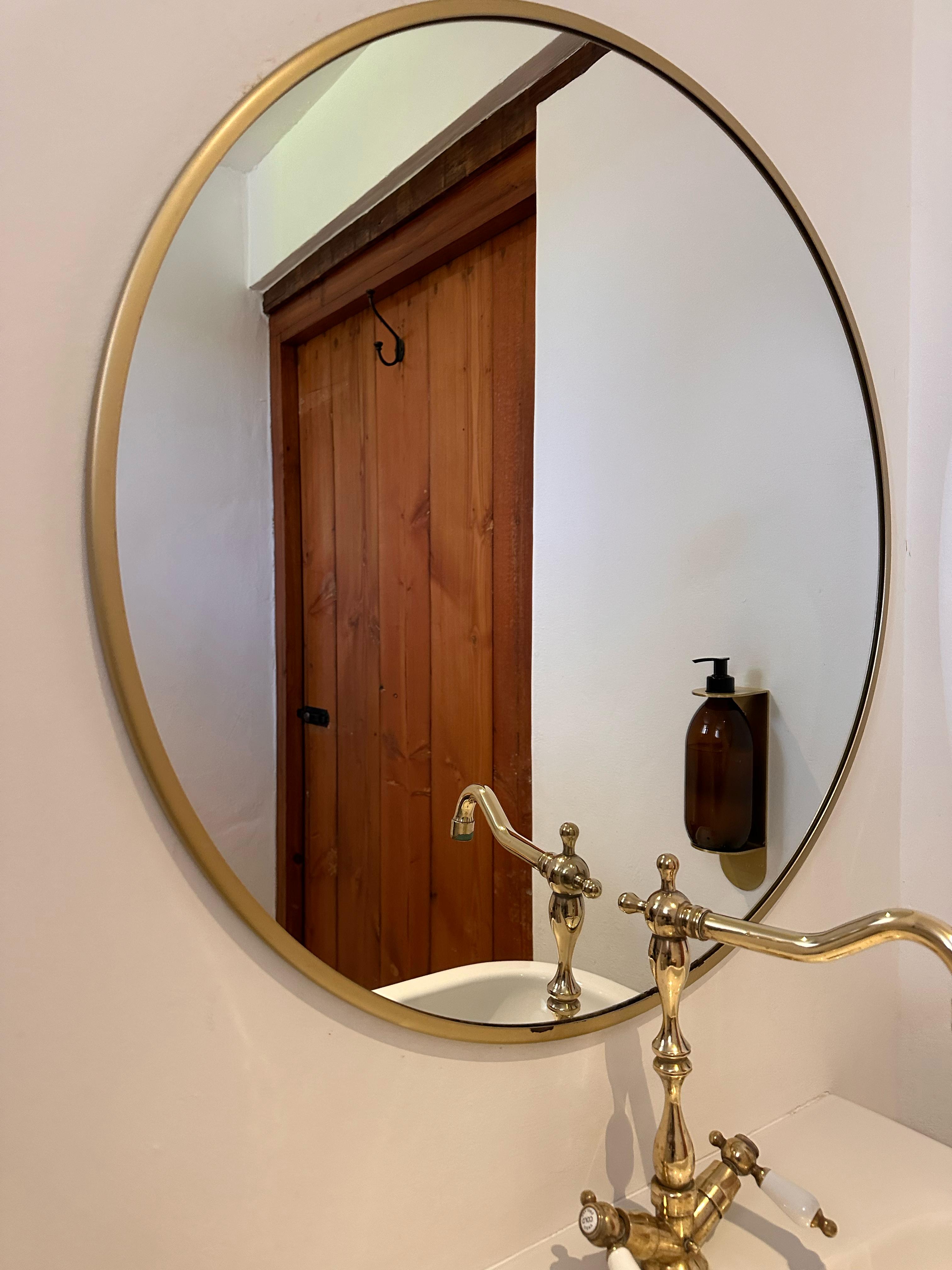 Paramount Mirrors & Print - Maan Large - Gold | LEROY MERLIN South Africa