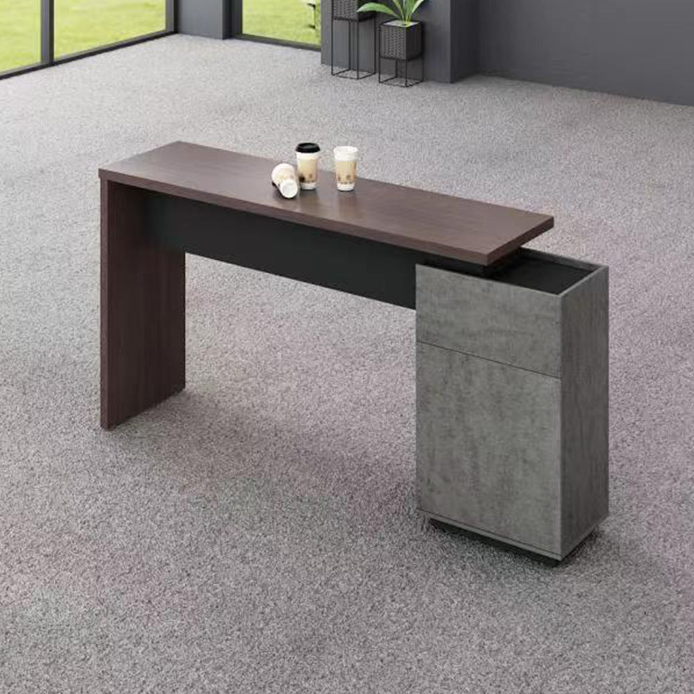 GOF Furniture - Misty Office Desk, Dark Brown | Leroy Merlin South Africa