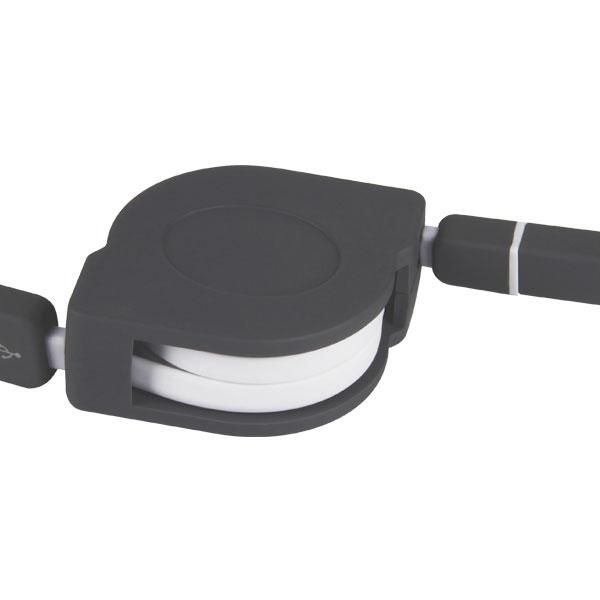 Unitek 1M 2-In-1 Retractable Usb To Micro Usb Cable With Lightning ...