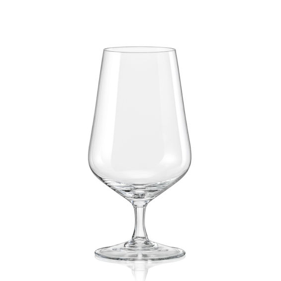 Sandra Crystal Beer Glass 380ml - Set of 6