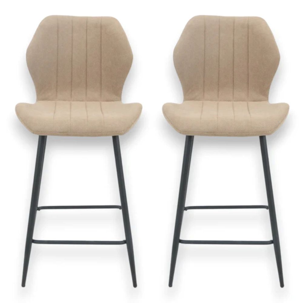 Ordic Bar Chair Brown – SET of 2 | Leroy Merlin South Africa